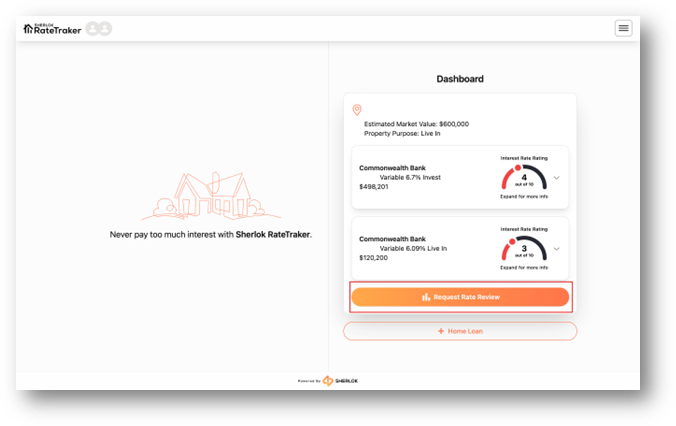 RateTraker Enhancement: “Request a Rate Review”